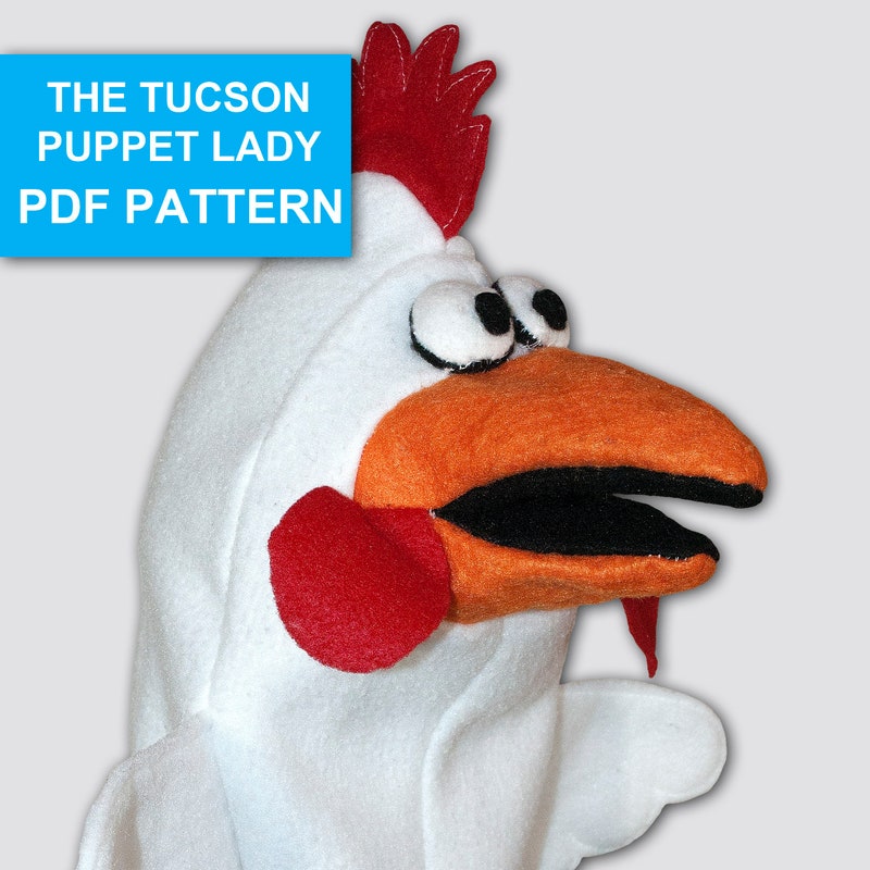 Chicken Puppet - Etsy