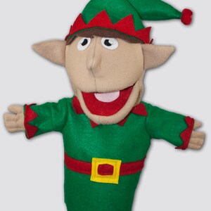Santa Elf Costume Pattern for Elf Puppet - Etsy