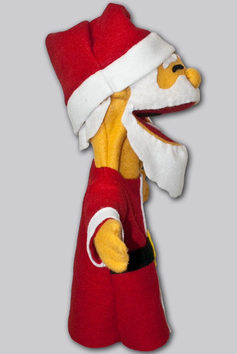 Santa Claus Costume Pattern for Person Puppet | Etsy