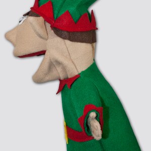 Santa Elf Costume Pattern for Elf Puppet - Etsy