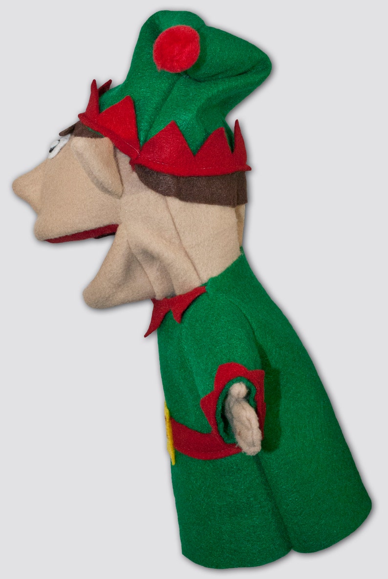 Santa Elf Costume Pattern for Elf Puppet - Etsy