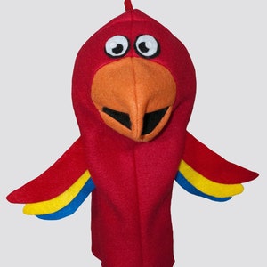 Parrot Puppet Sewing Pattern - Etsy