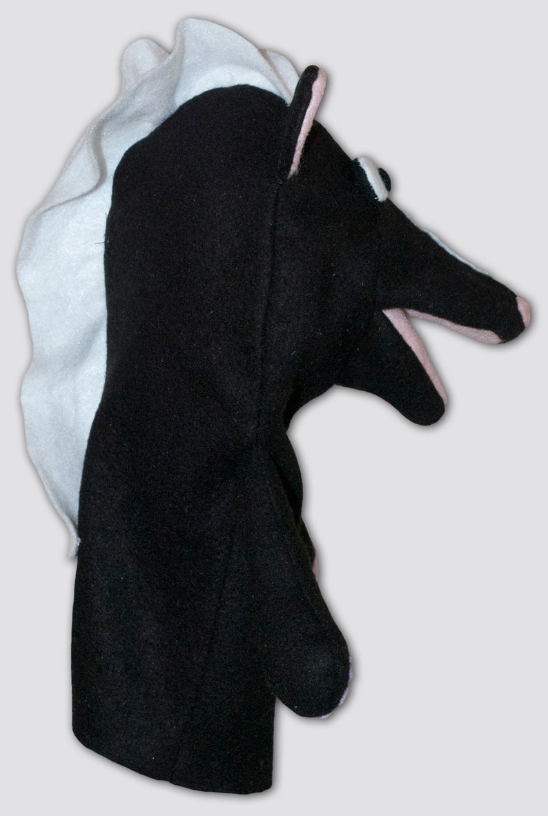 Skunk Puppet Sewing Pattern - Etsy
