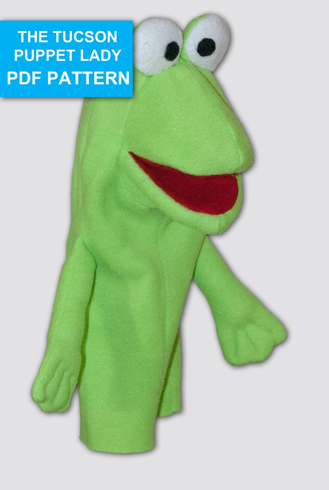 Frog Puppet Sewing Pattern - Etsy