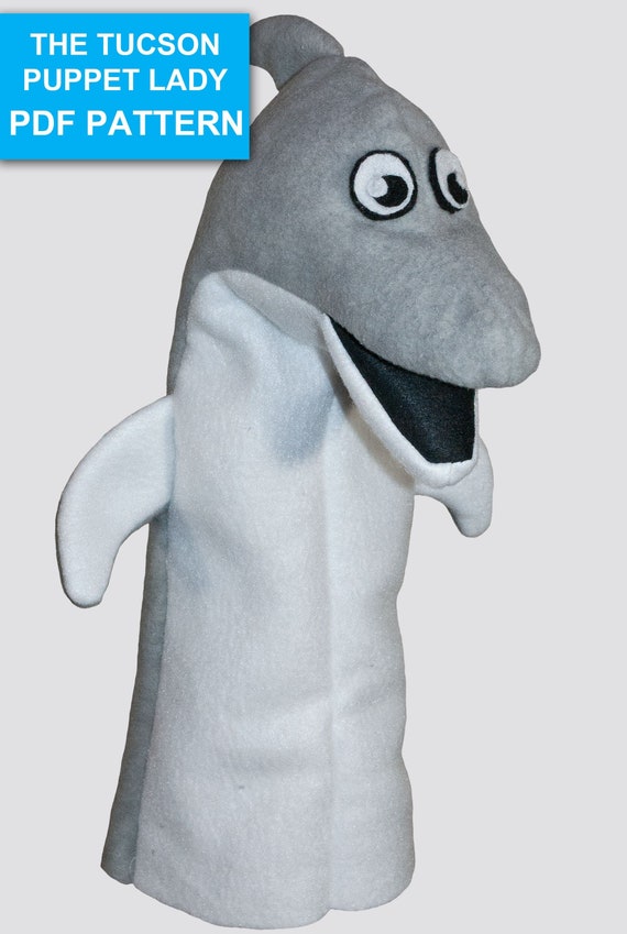 Dolphin Puppet Sewing Pattern - Etsy