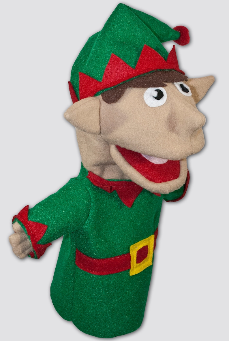 Santa Elf Costume Pattern for Elf Puppet | Etsy