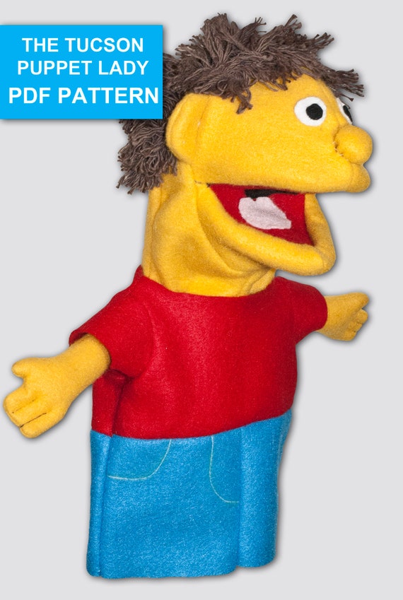 Boy Costume Pattern for Person Puppet | Etsy