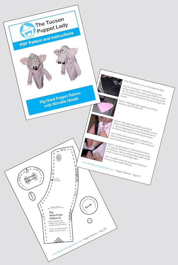 Unicorn Puppet Sewing Pattern, 47% OFF