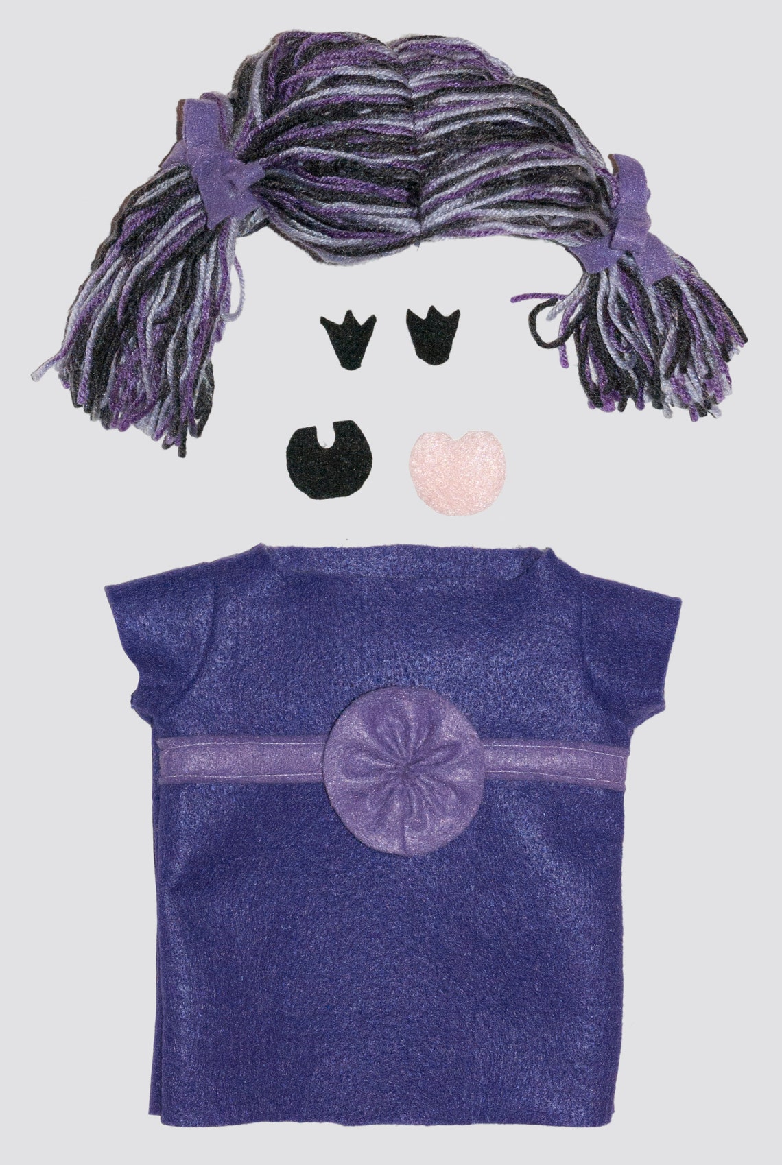 Girl Costume Pattern for Person Puppet - Etsy