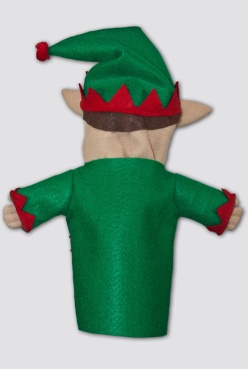 Santa Elf Costume Pattern for Elf Puppet | Etsy
