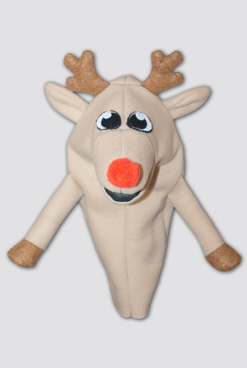 Reindeer Puppet Sewing Pattern | Etsy