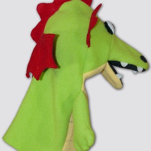 Dragon Puppet Sewing Pattern - Etsy