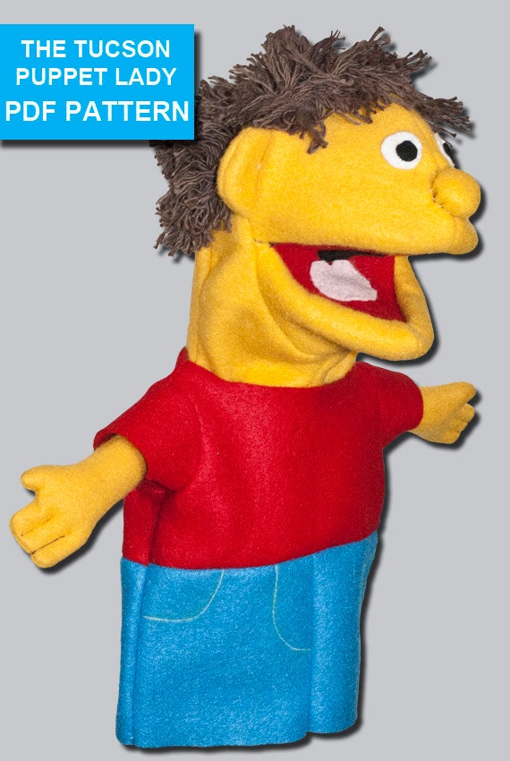 Boy Costume Pattern for Person Puppet | Etsy