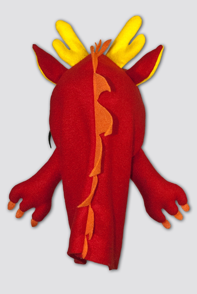 Chinese Dragon Puppet Sewing Pattern - Etsy
