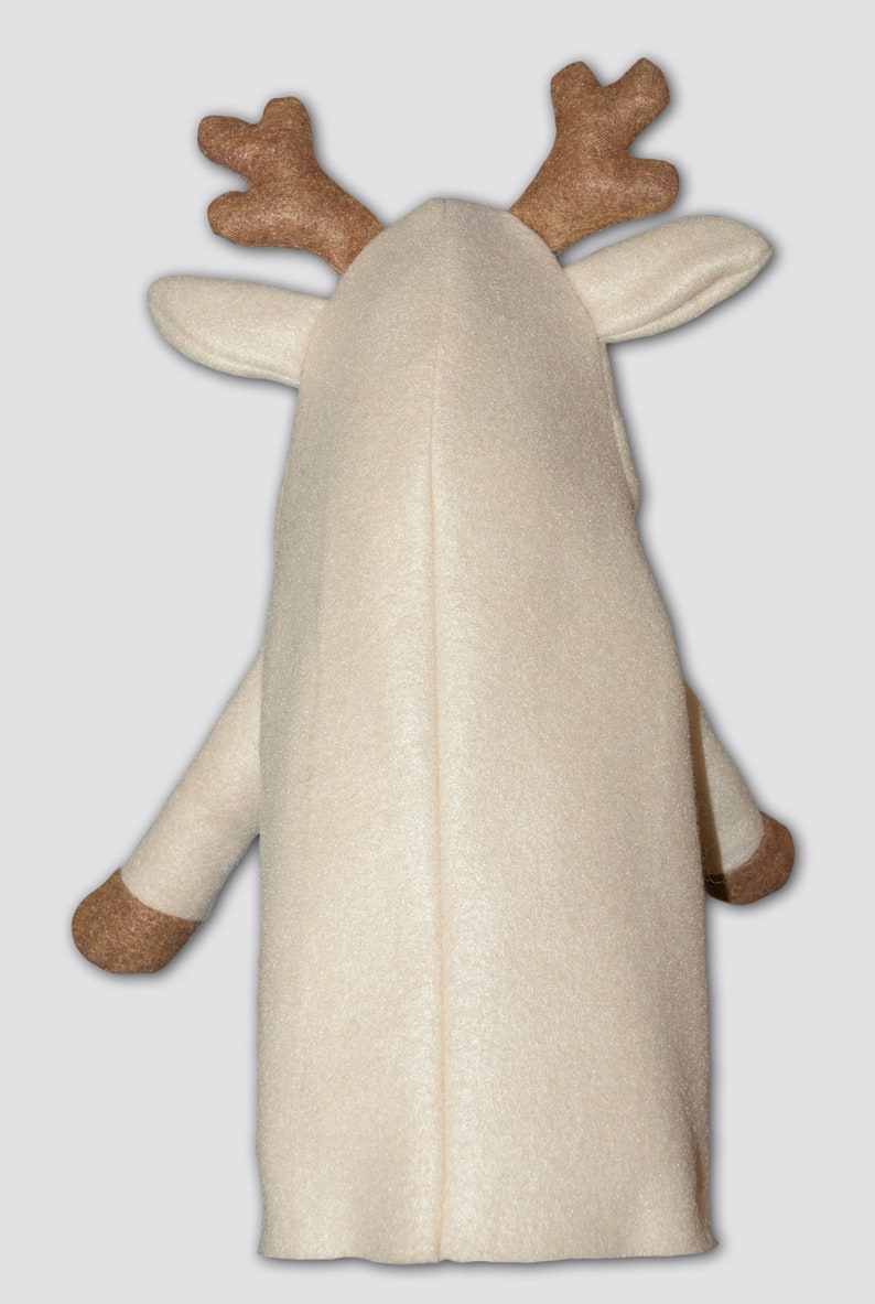 Reindeer Puppet Sewing Pattern | Etsy