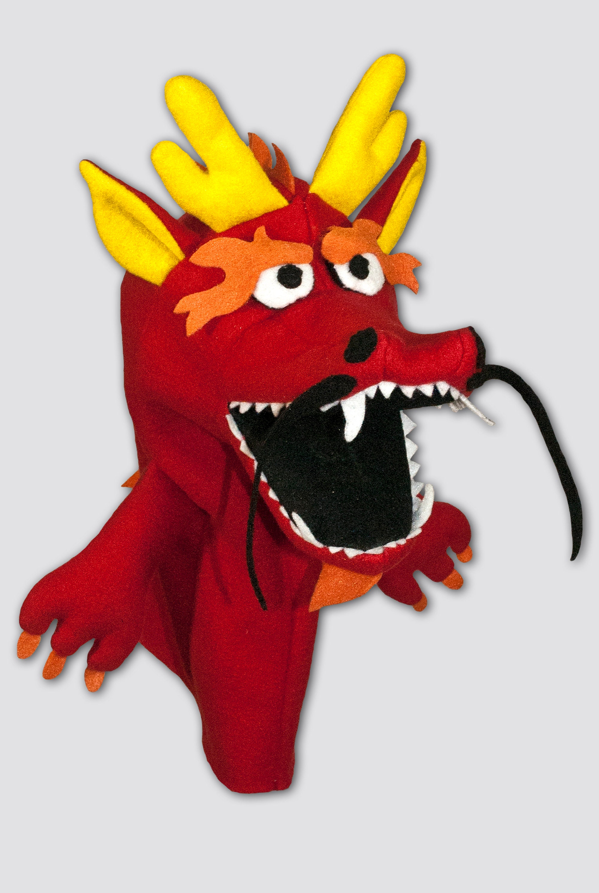 Chinese Dragon Puppet Template