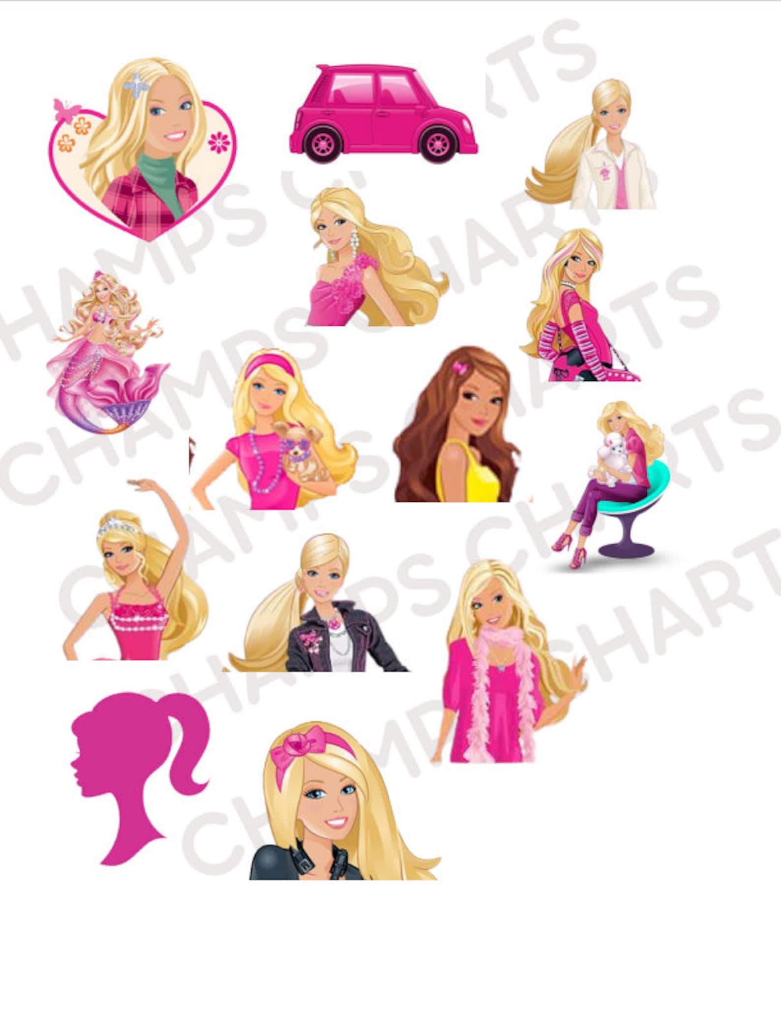 Barbie Potty Training Chart - Etsy