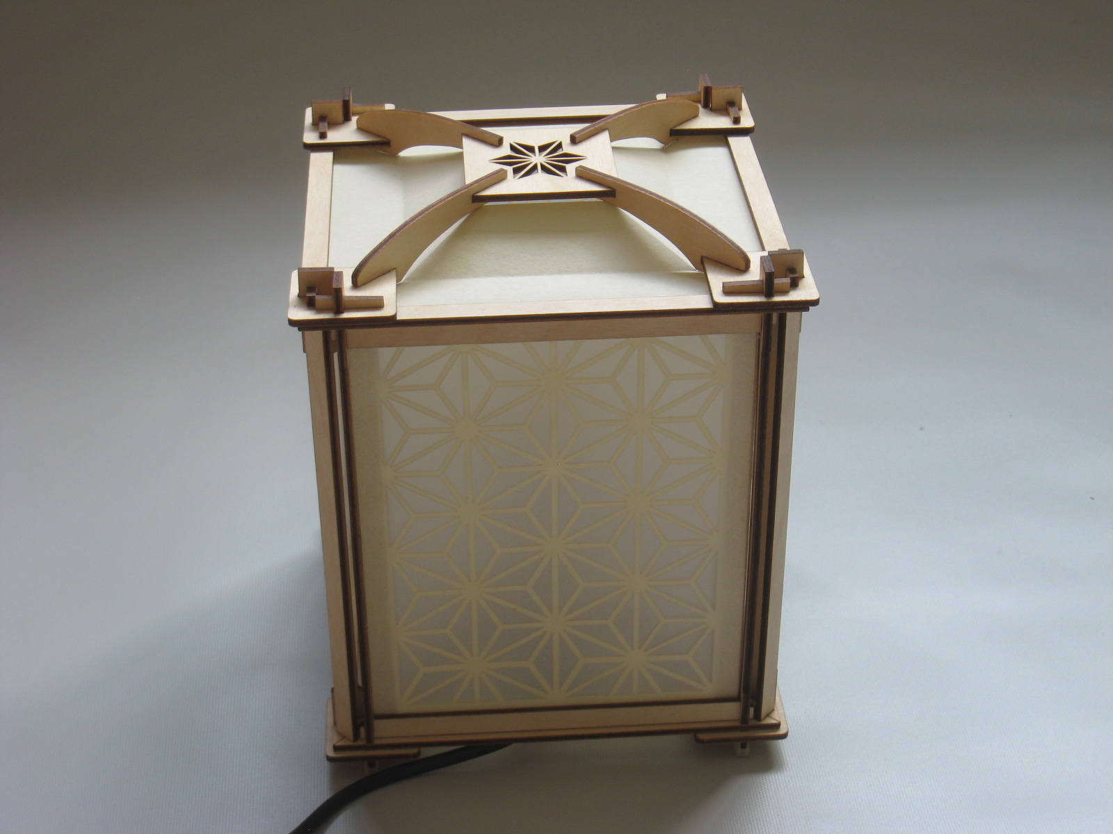 Japanese Style Lamp Star Pattern | Etsy UK