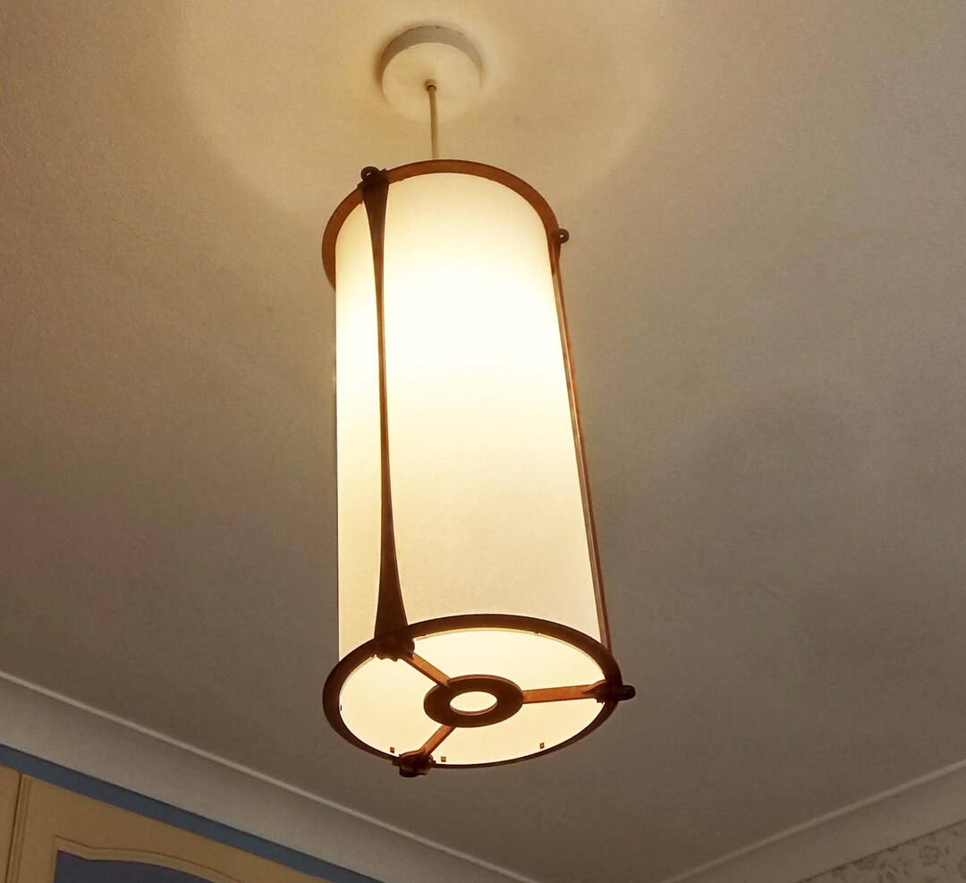 Long Drum Lampshade - Etsy UK