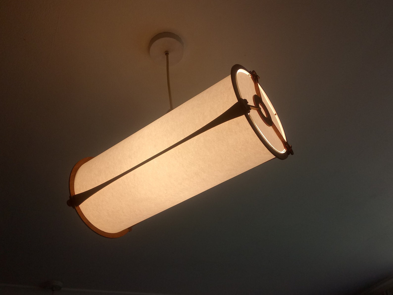 Drum Horizontal Long Lampshade | Etsy