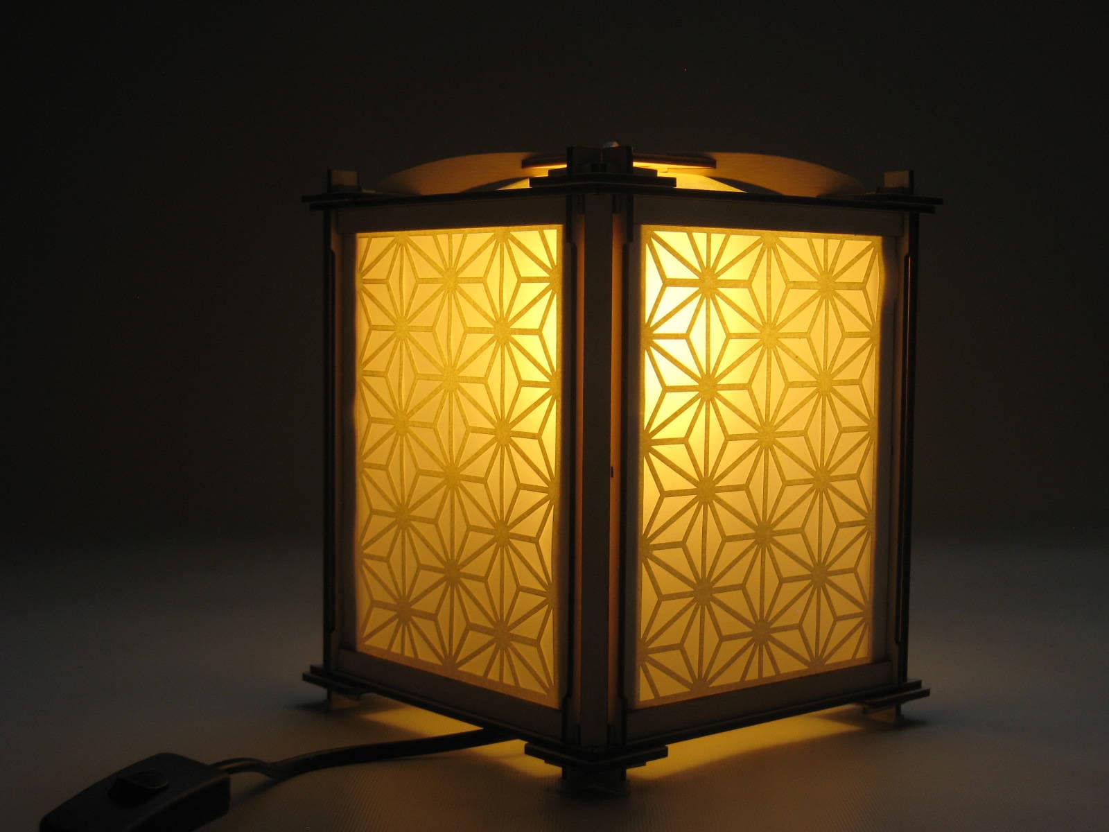 Japanese Style Lamp Star Pattern - Etsy UK