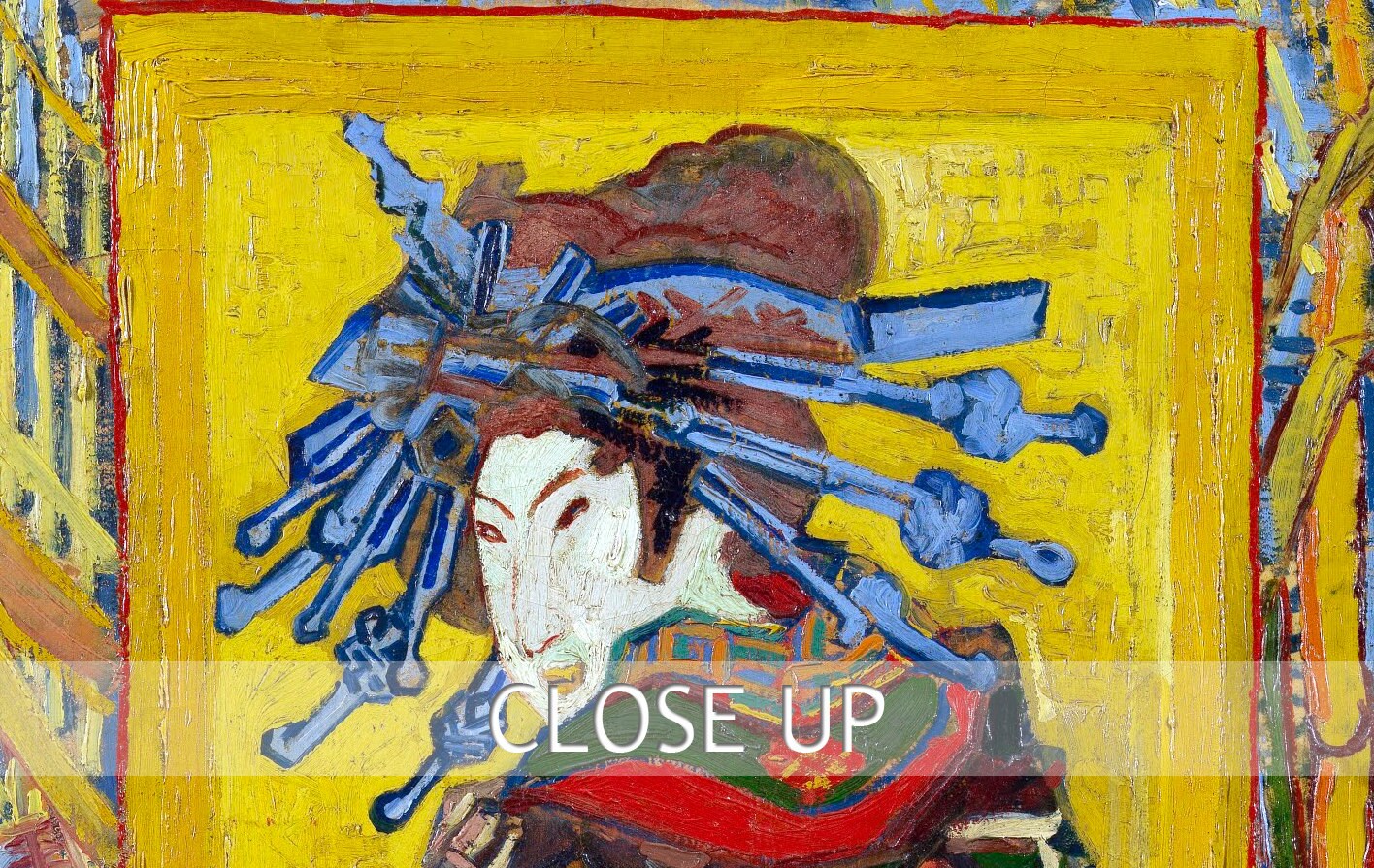 Vincent Van Gogh - Courtesan, After Eisen - Fine Art Glicée - 1887 ...