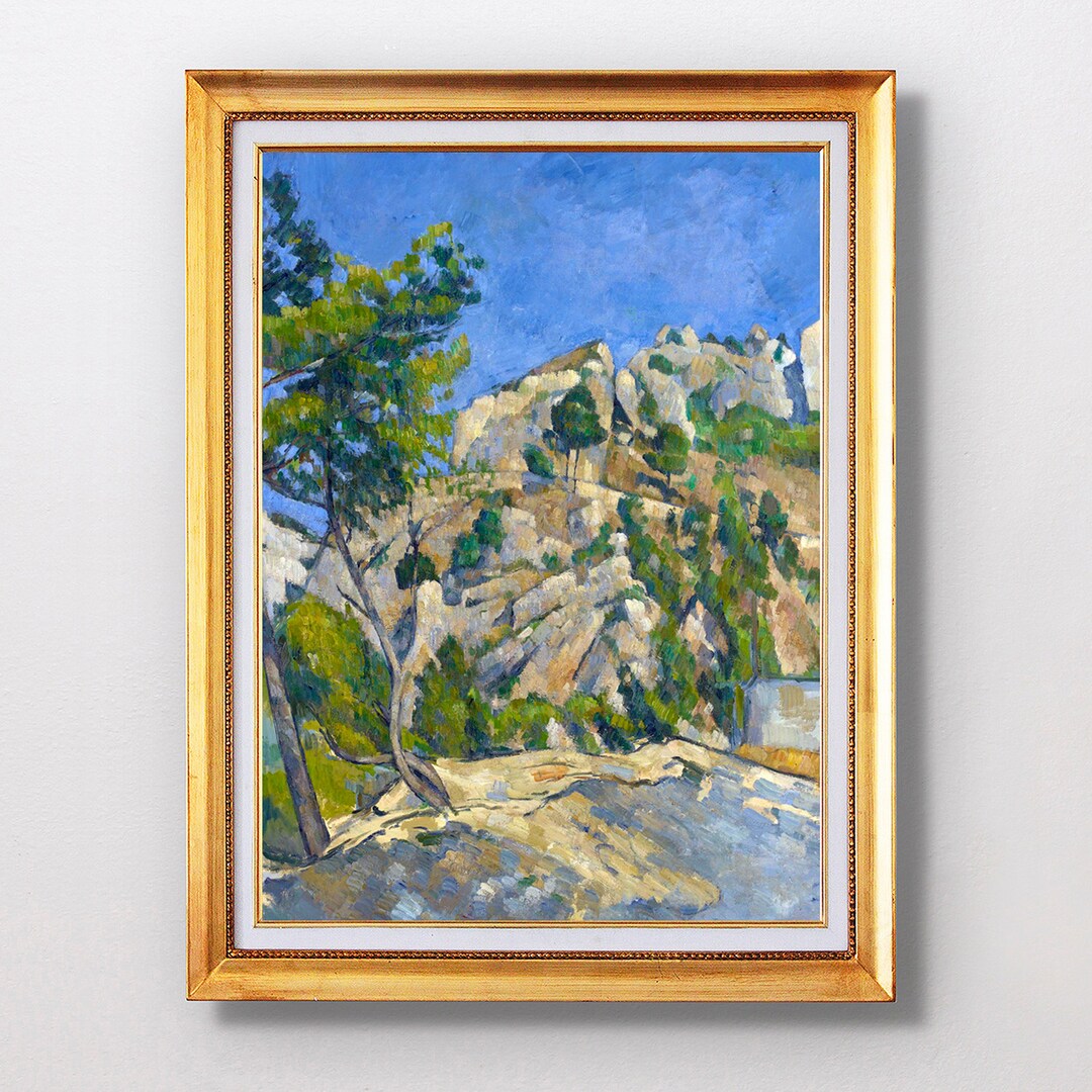 Paul Cezanne - Bottom of the Ravine - Fine Art Glicée - 1874 - SKU 0211 ...