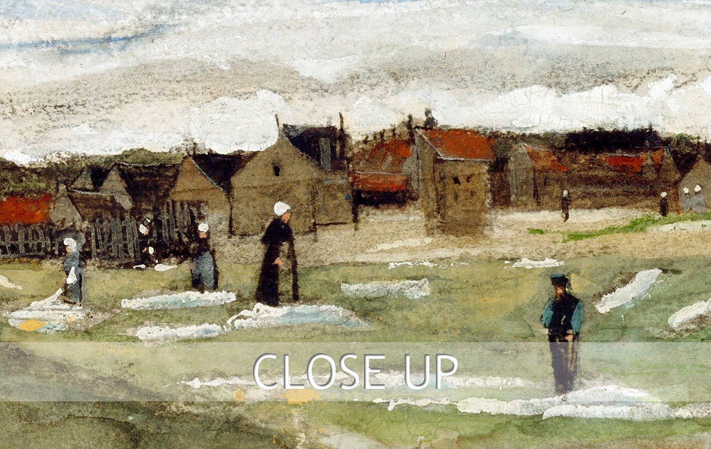 Vincent Van Gogh Bleaching Ground at Scheveningen Fine Art - Etsy