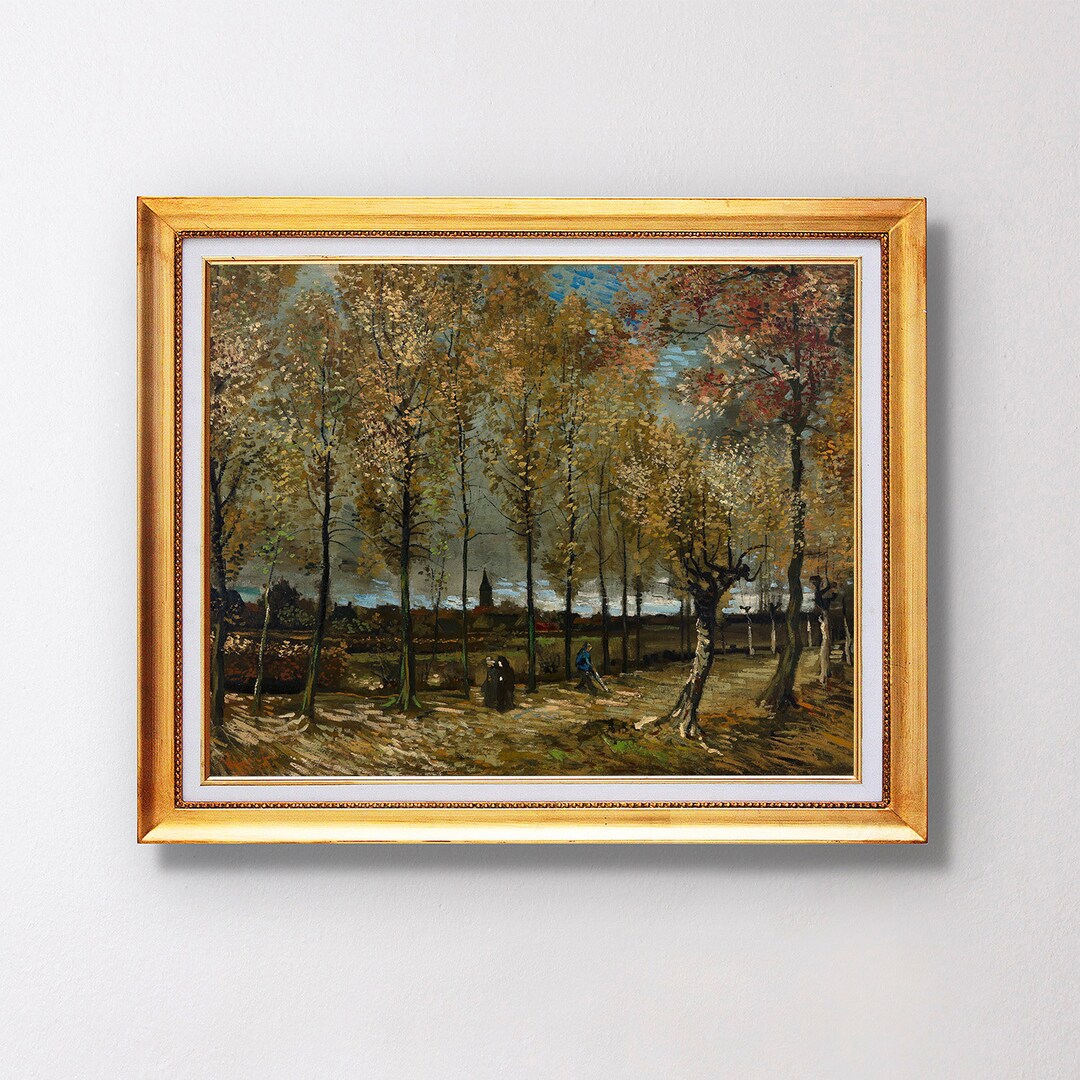 Vincent Van Gogh - Lane With Poplars - Fine Art Glicée - 1885 - SKU ...