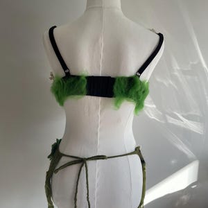 Custom Made to Order~ethereal Fungi Forest Fae Embellished Push up Bra ...