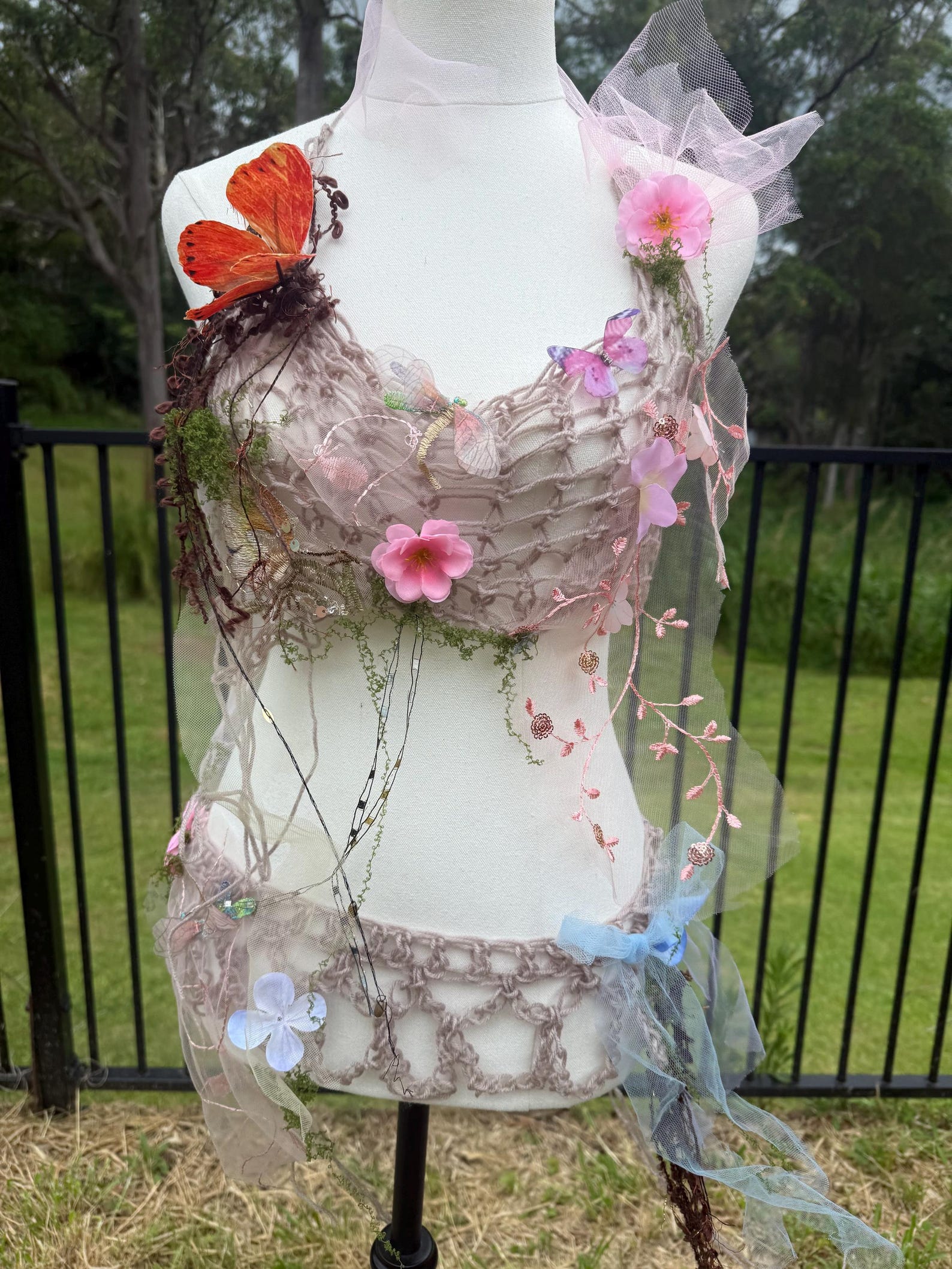 Ethereal Faerie Outfit. Tiny Butterflies Forest Nymph Fairy Festival ...