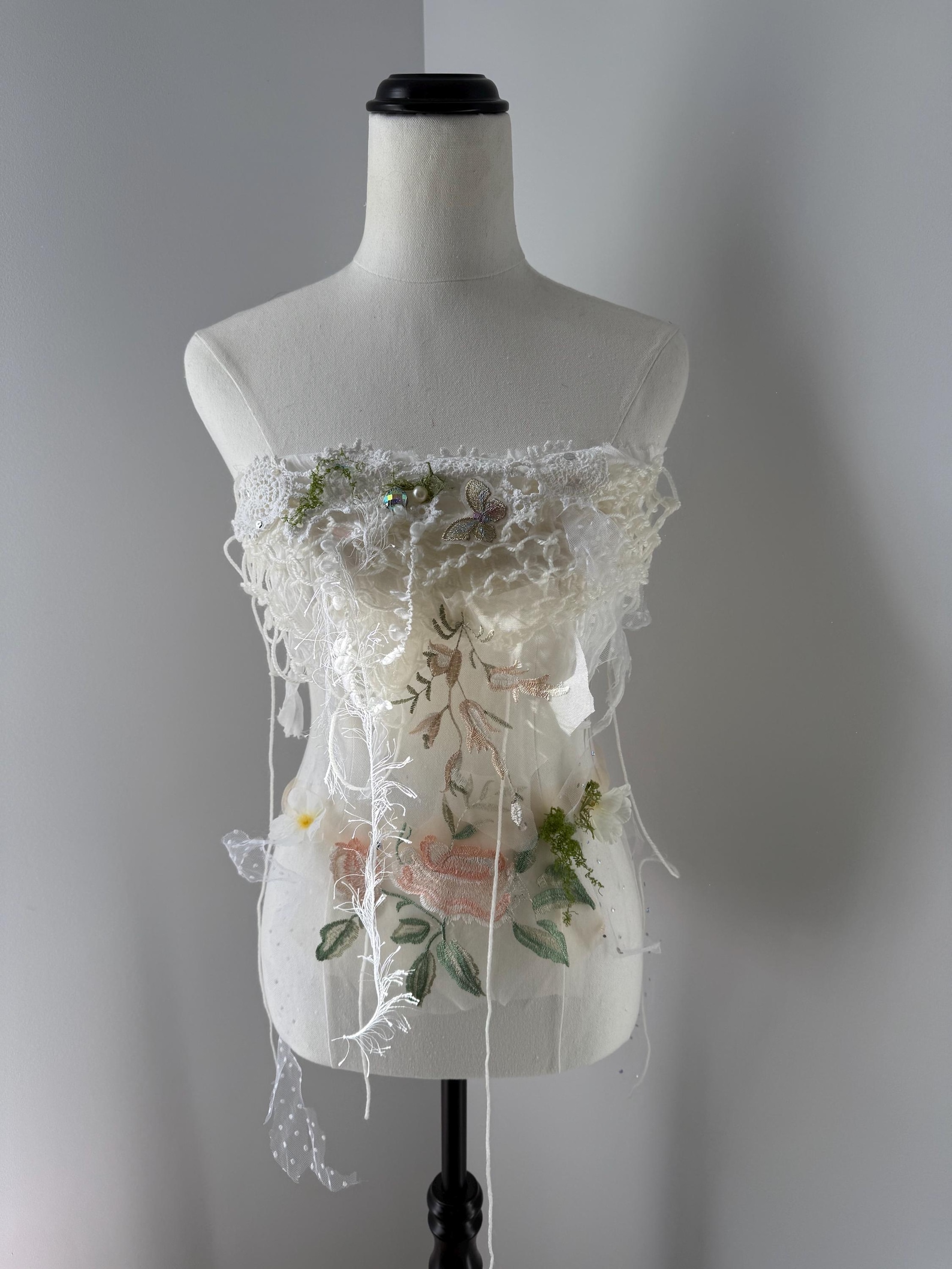 Patchwork Fairy Festival Ethereal Outfit! Textile Art to Wear Top and ...