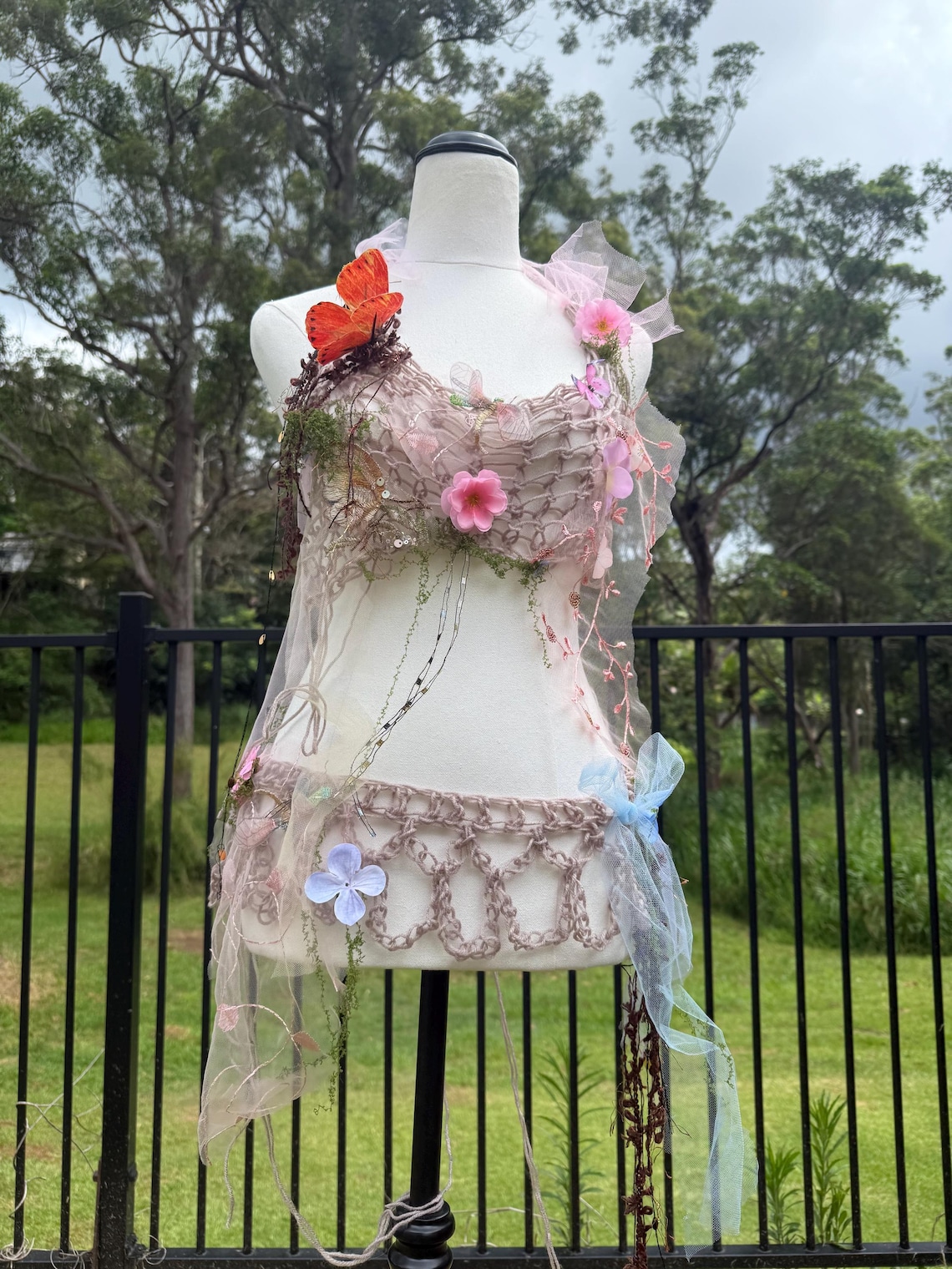 Ethereal Faerie Outfit. Tiny Butterflies Forest Nymph Fairy Festival ...
