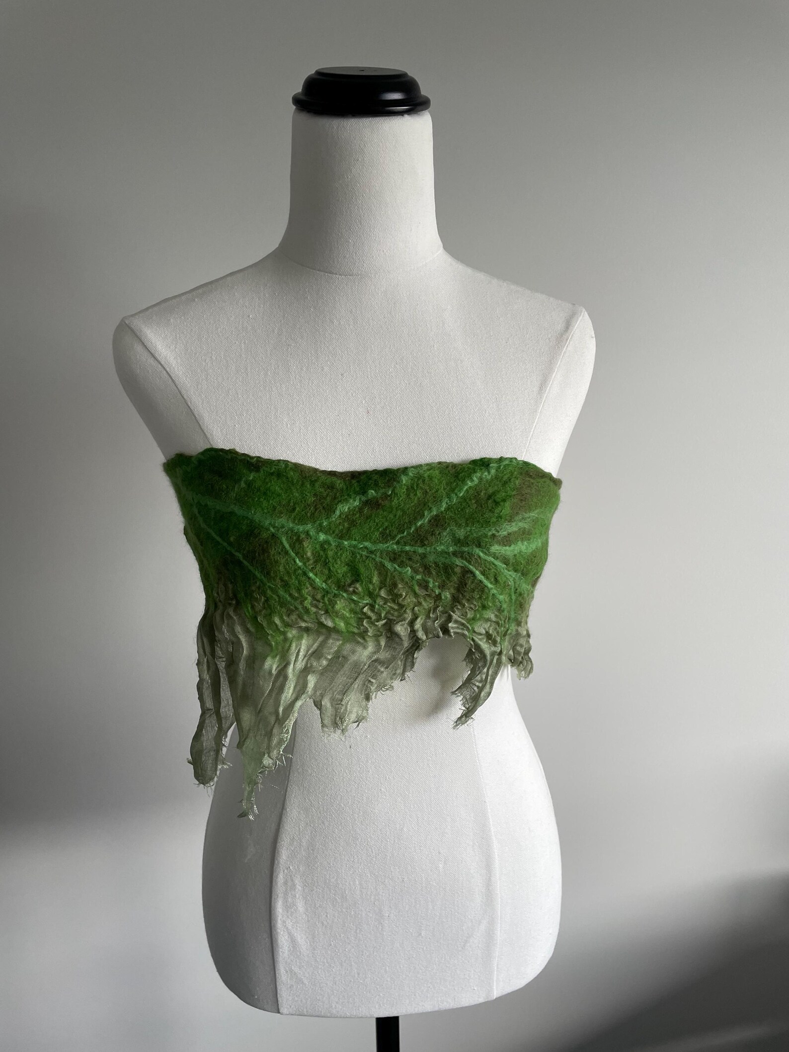 Custom Made to Order~ Forest Felted Leaf Top. Very Soft Australian ...