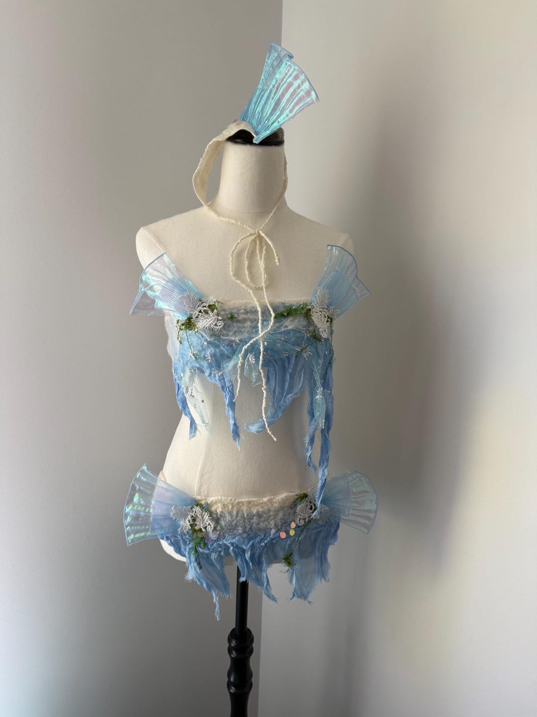 Beautiful Ethereal Seahorse Child Outfit! Fairy Tale Textile Art to ...