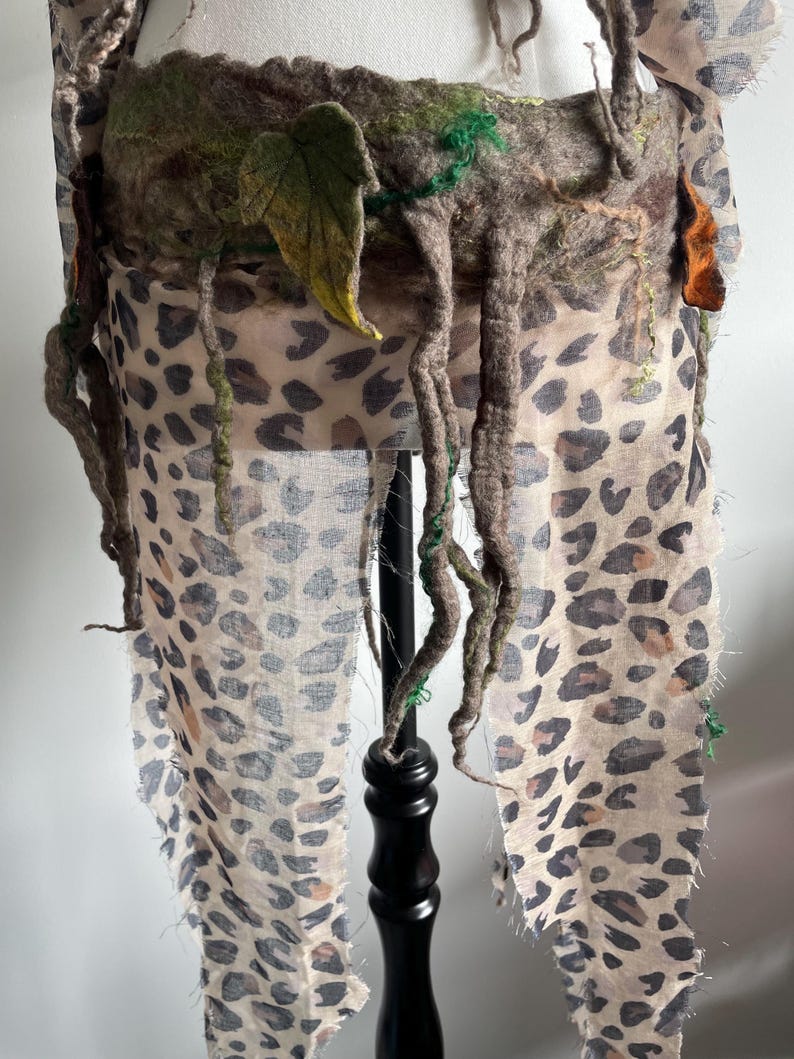 Nuno Felted Jungle Forest Woodland Fairytale Outfit. Made by Myself ...