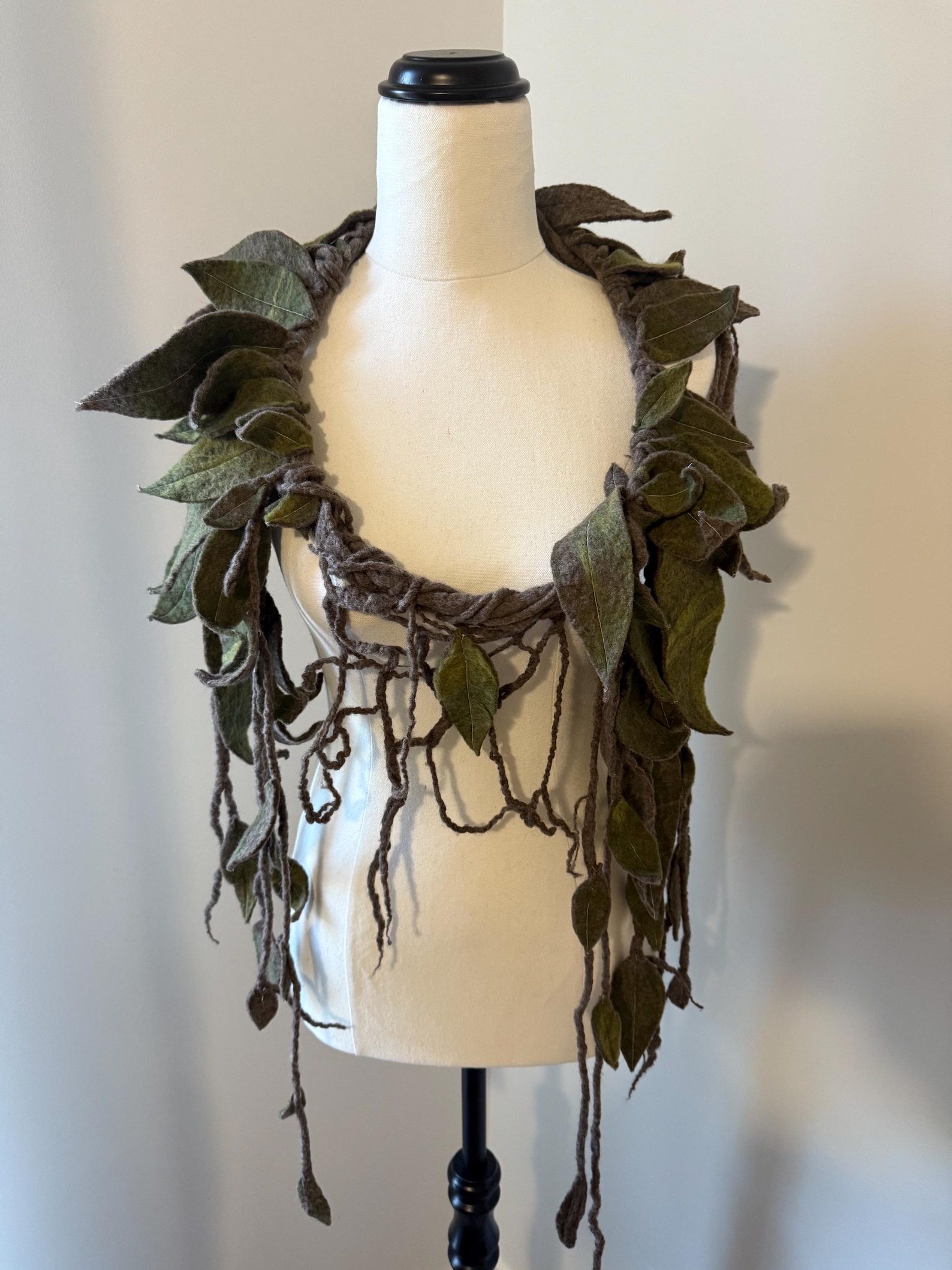 Custom Made to Order- Ethereal Druid Forest Fae Shawl! Made From Very ...