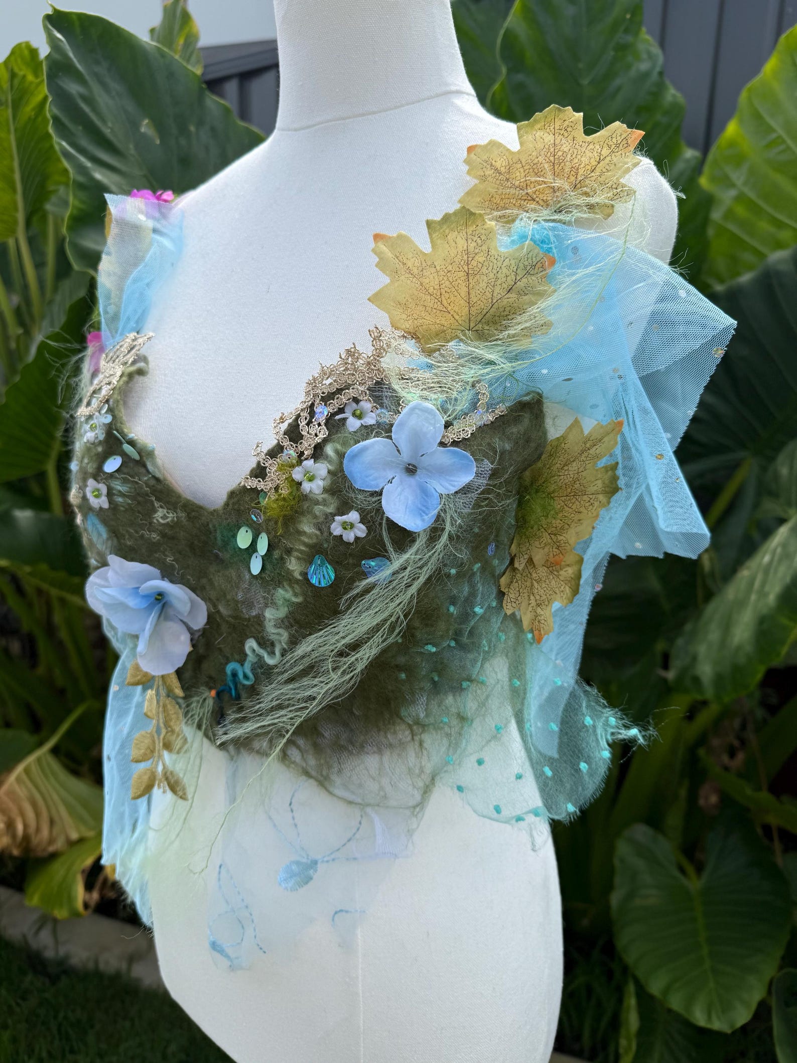 Ethereal Dragonfly Bra Top, Size 12C, Fairy Tale Wearable Art - Etsy
