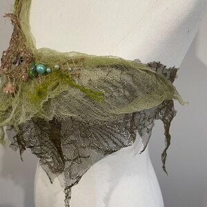 Ethereal Forest Fae Top Fairy Tale Textile Art to Wear Top. Small. Size ...