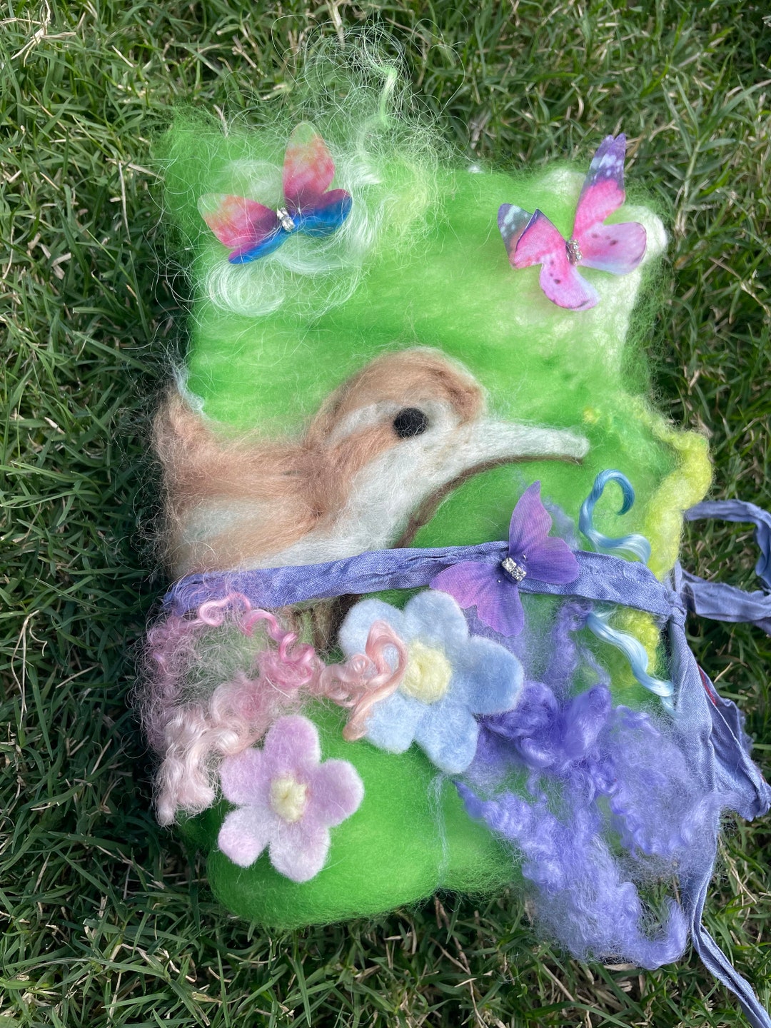 Beautiful Soft Fluffy Felted Carolina Wren Book Cover. Felted Bird Book ...