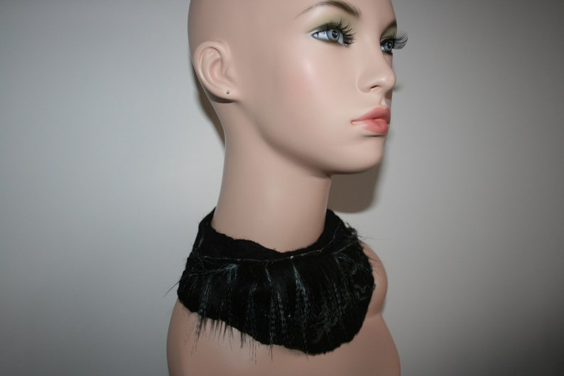 Tribal Cave Fluffy Neck Warmer. Woodland. Gorgeous Soft Faux Fur. Soft ...