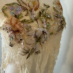 Beautiful Ethereal Top! Fairy Tale Textile Art to Wear Top. Small. Size ...