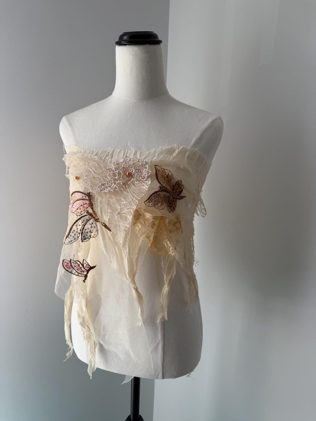 Beautiful Ethereal Top Fairy Tale Textile Art to Wear Top. Medium-large ...