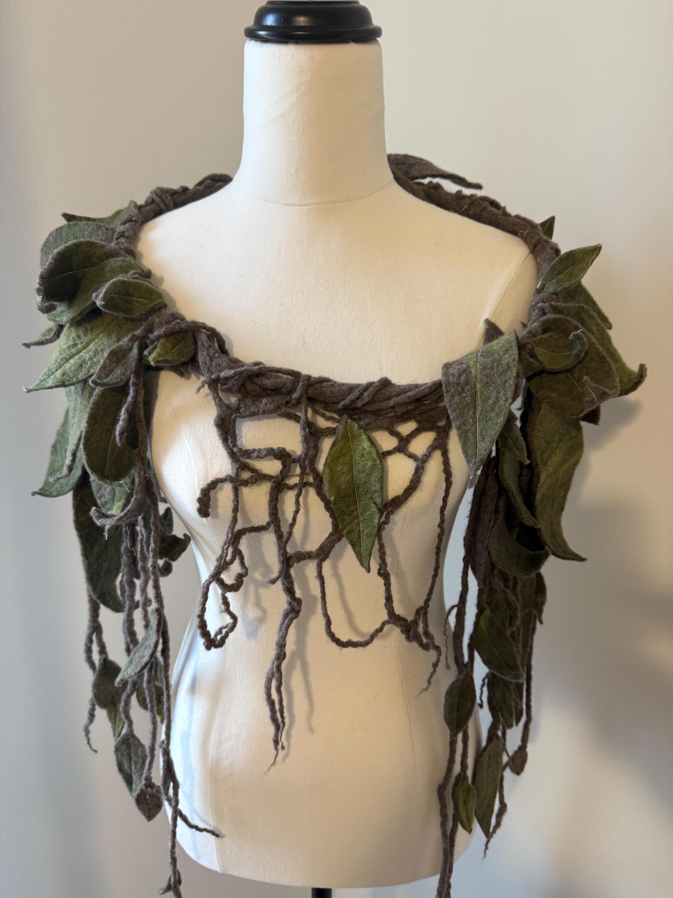 Custom Made to Order- Ethereal Druid Forest Fae Shawl! Made From Very ...