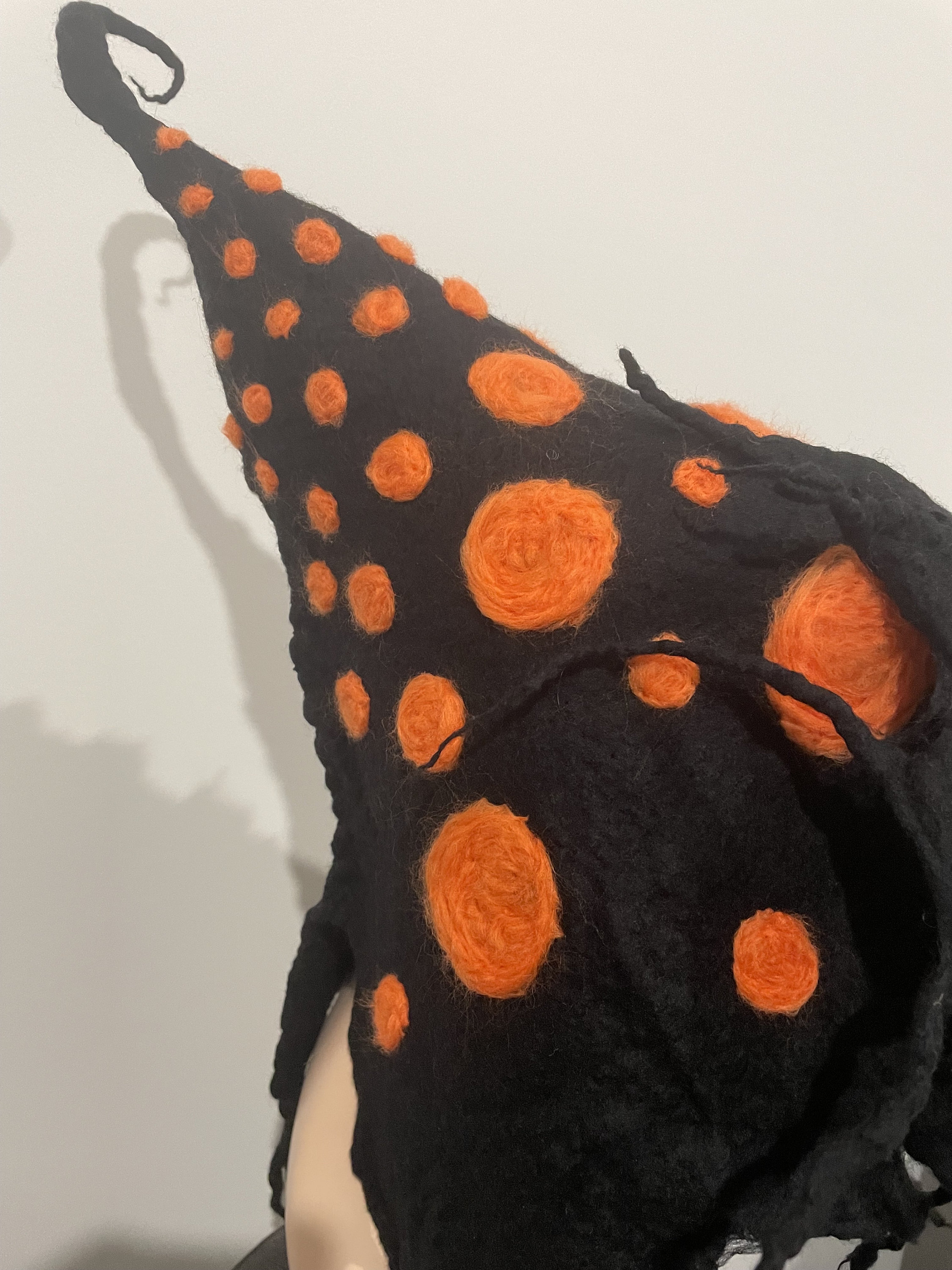 Felted Spooky Pumpkin Toadstool Hat. Great for Halloween or Anywhere ...