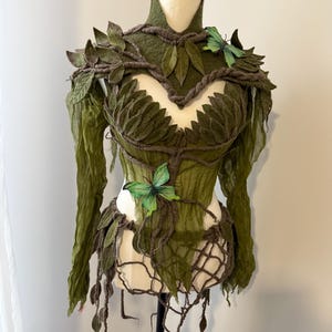 Forest Druid Armour! Custom Made to Order- Ethereal Felted Fae ...