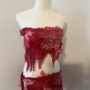 Custom Made to Orderbeautiful Ethereal Outfit Fairy Tale Textile Art to ...