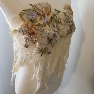 Beautiful Ethereal Top! Fairy Tale Textile Art to Wear Top. Small. Size ...