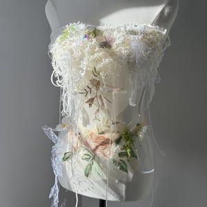 Patchwork Fairy Festival Ethereal Outfit! Textile Art to Wear Top and ...