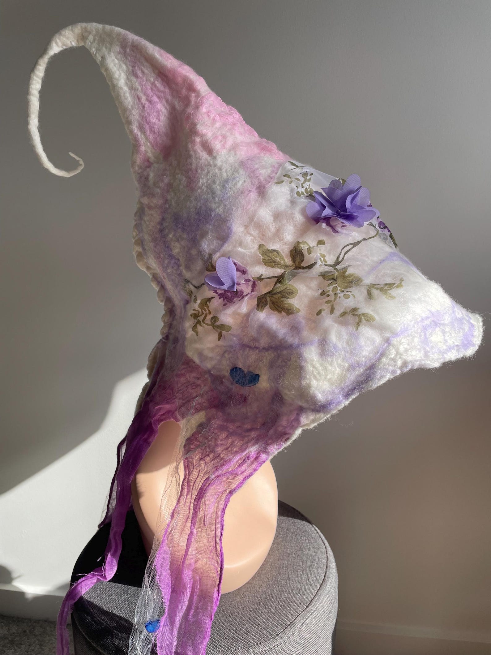 Beautiful Felted Fairytale Princess Outfit. Hat and Top Set. Made by ...